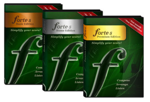 Forte 5 Music Notation Software - Halftime Magazine